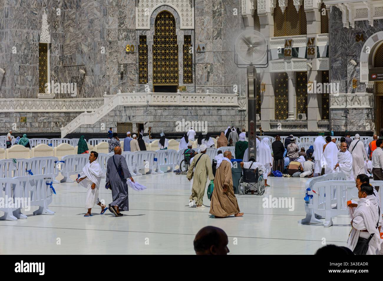 Mecca Saudi Arabia March 12 2025 , Muslim prayers performing hajj and ...