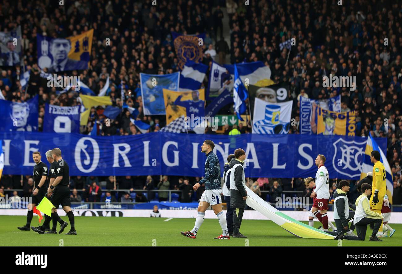 Goodison Park, Liverpool, UK. 15th Mar, 2025. Premier League Football ...