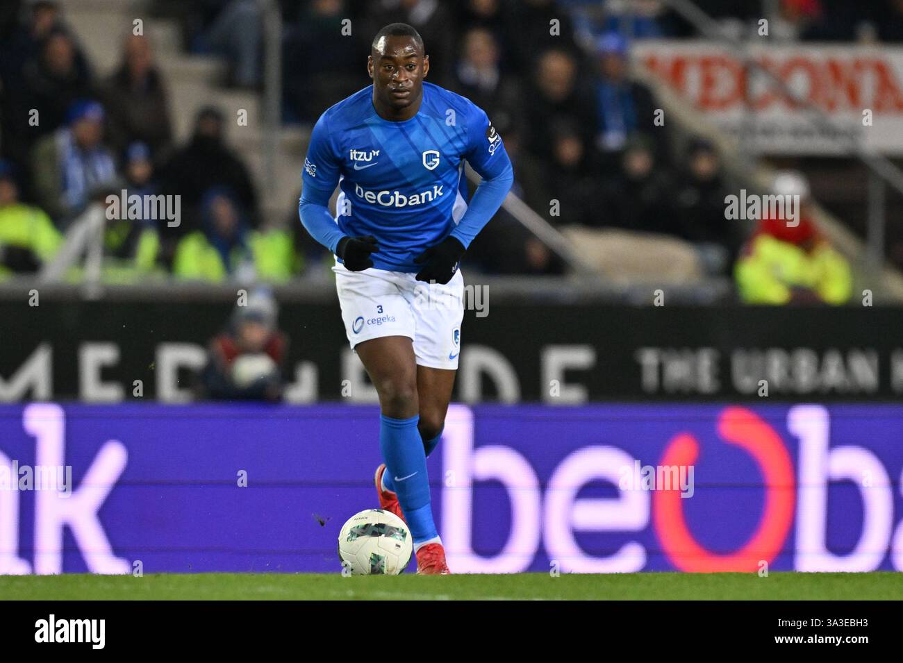 Mujaid Sadick (3) of Genk pictured during the Jupiler Pro League season ...