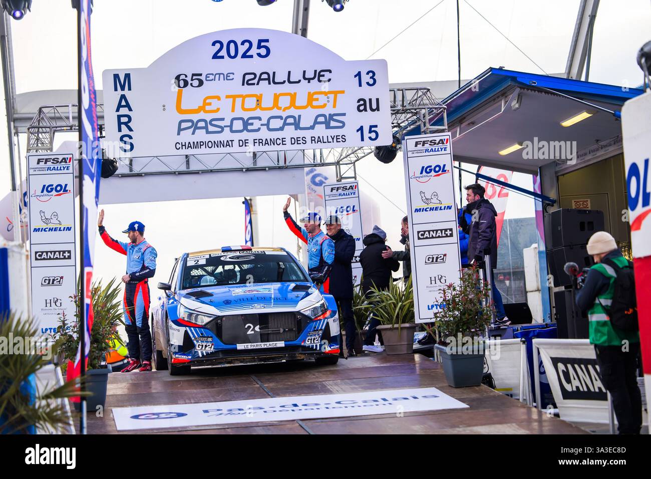 Le Touquet, France. 15th Mar, 2025. 02 CAMILLI Eric, DE LA HAYE ...