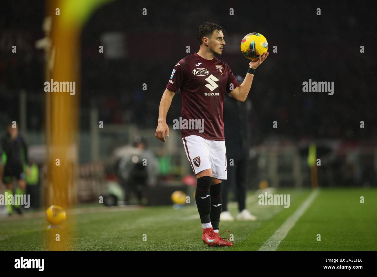 Eljif Elmas of Torino FC during the Italian Serie A, 2024/25 season ...