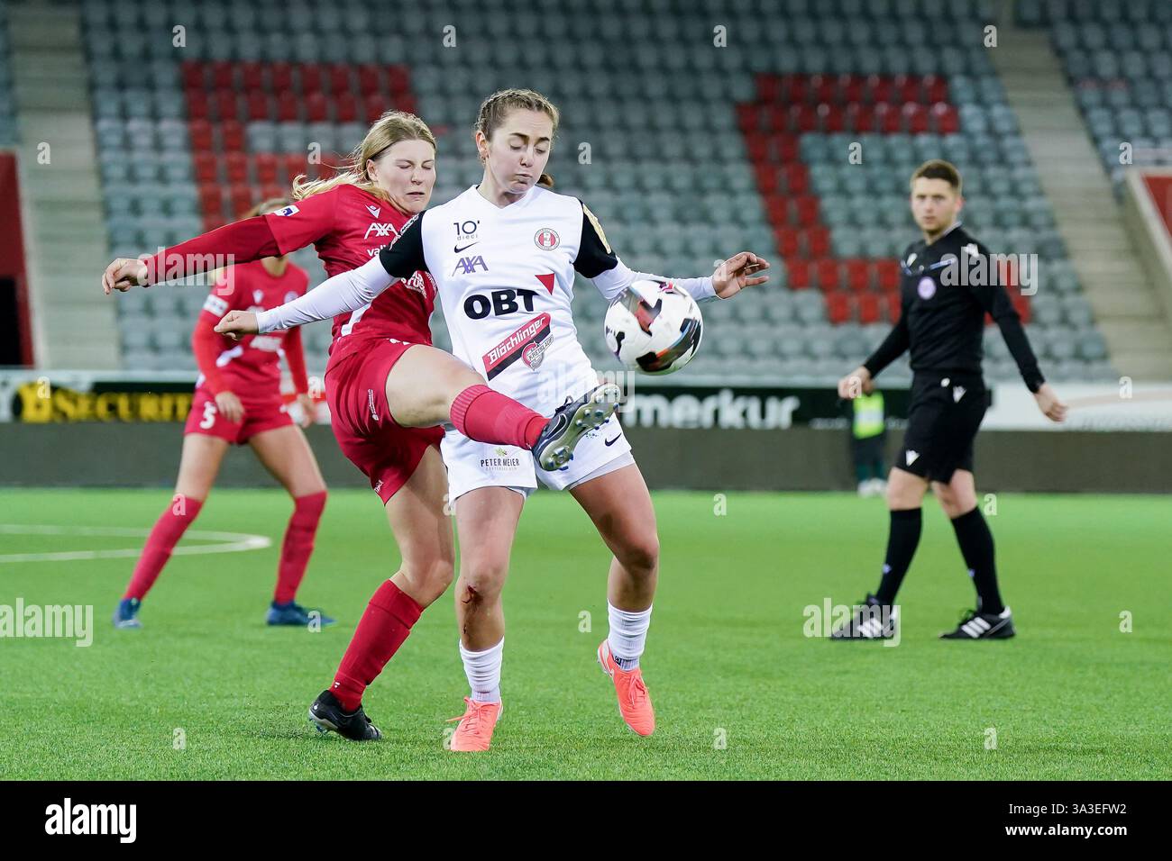 Thun, Switzerland. 15th Mar, 2025. 15/03/2025, Thun, Stockhorn Arena ...