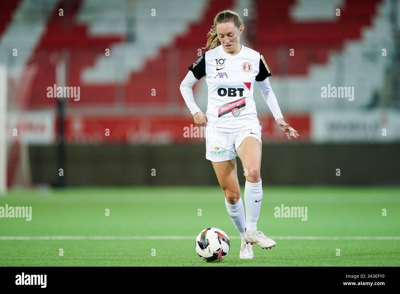 15/03/2025, Thun, Stockhorn Arena, Women's Super League: Frauenteam ...