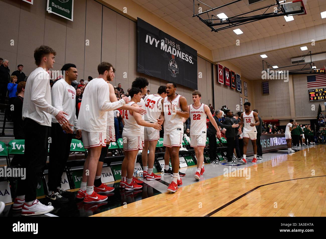 PROVIDENCE, RI - MARCH 15: Cornell Big Red guard Nazir Williams (1 ...