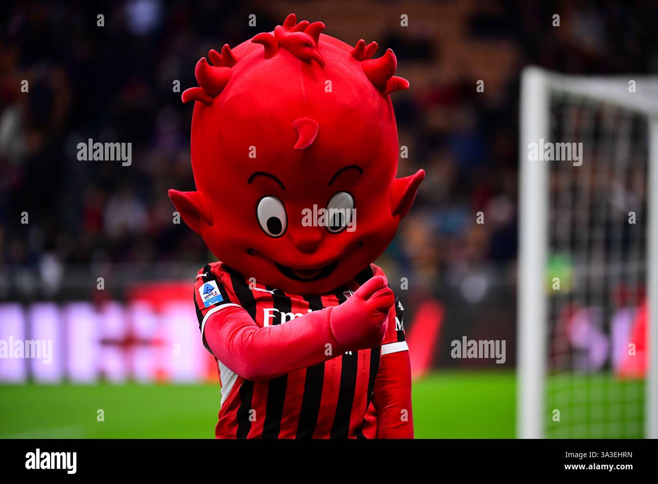 Milan, Italy on March 15, 2025. AC Milan mascotte Milanello during the ...