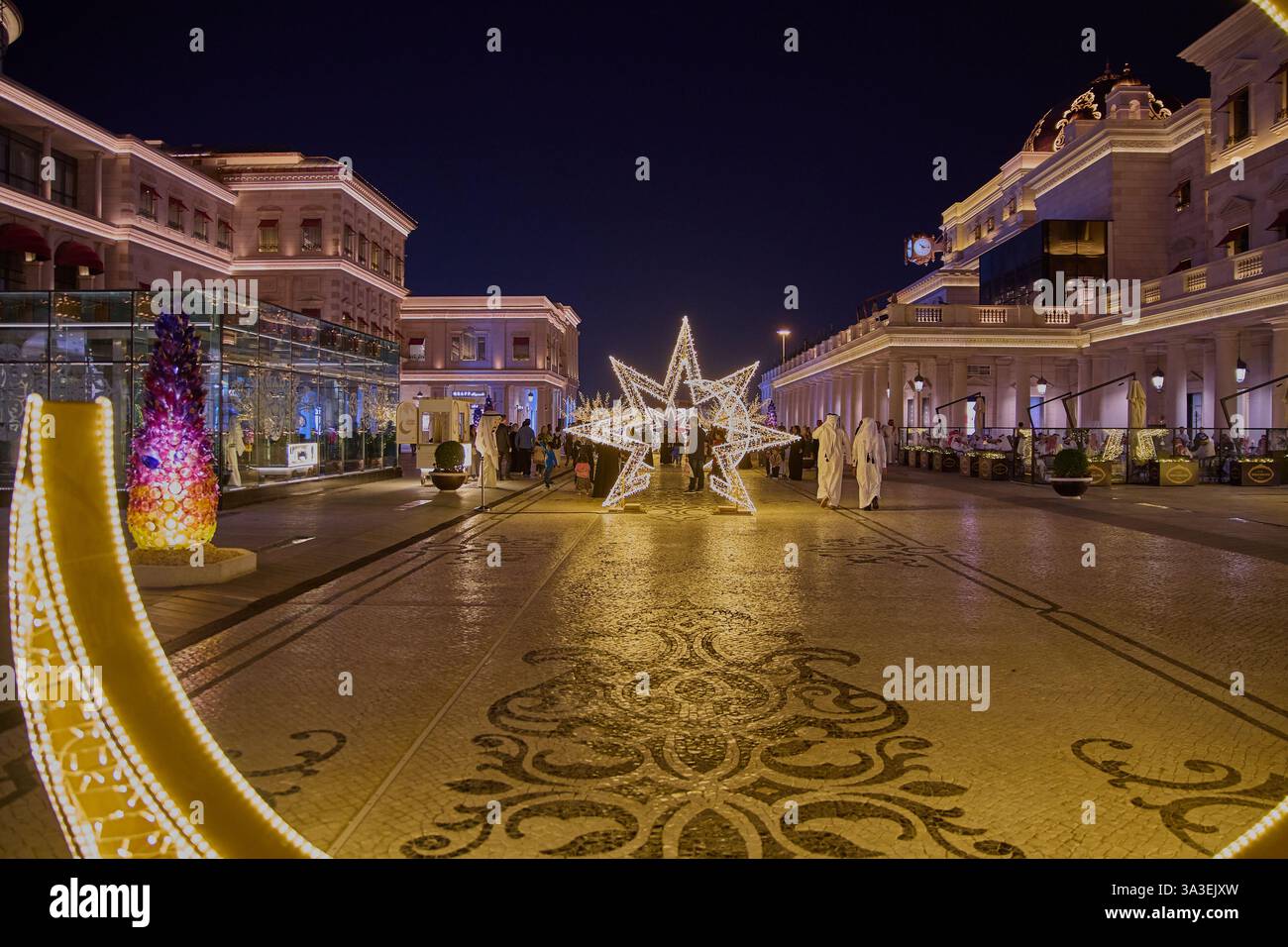 21 High street, airconditioned outdoor area in Katara cultural village ...