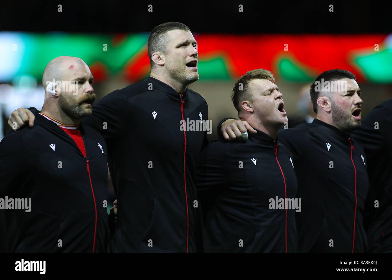 Cardiff, UK. 15th Mar, 2025. WillGriff John, Will Rowlands, Dewi Lake ...