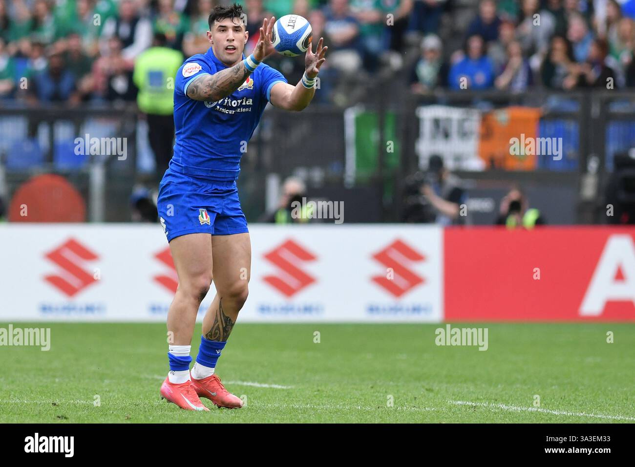 Rome, Lazio. 15th Mar, 2025. Tommaso Menoncello of Italy during 6 ...