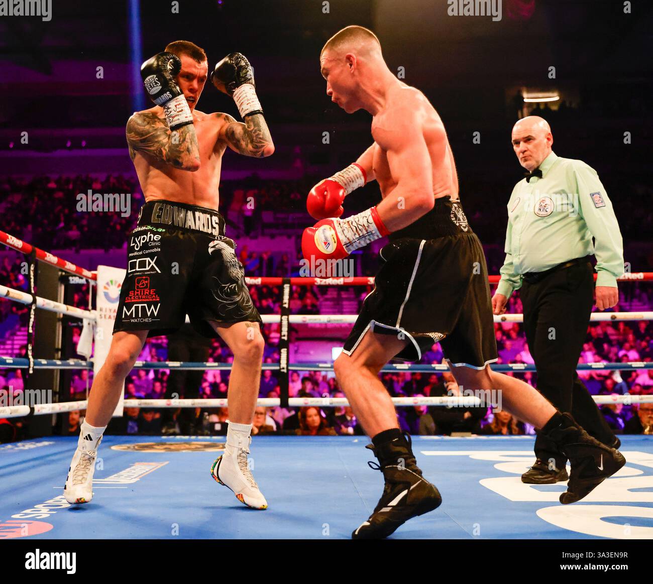 15th March 2025; M&S Bank Arena, Liverpool, England; WBA Featherweight ...
