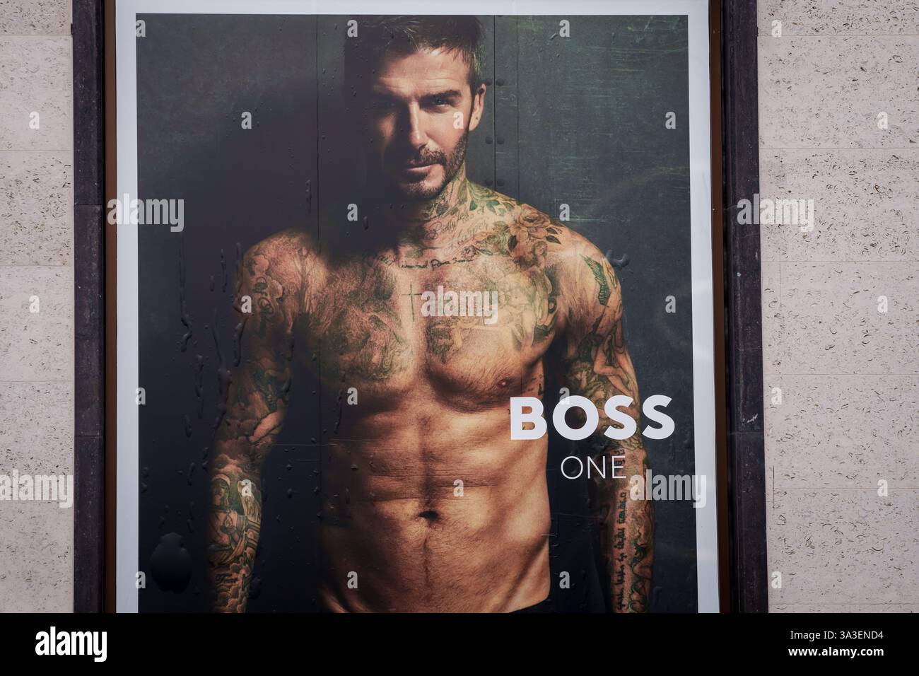 LONDON, UK. 16th February 2025. English footballer David Beckham ...