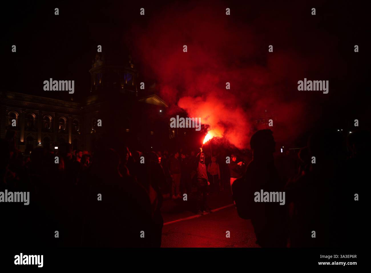 Belgrade, Serbia. 15th Mar, 2025. Citizens are protesting on the ...