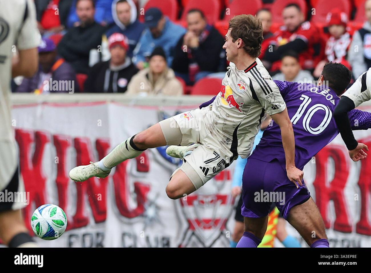 HARRISON, NJ - MARCH 15: Daniel Edelman #75 of New York Red Bulls ...