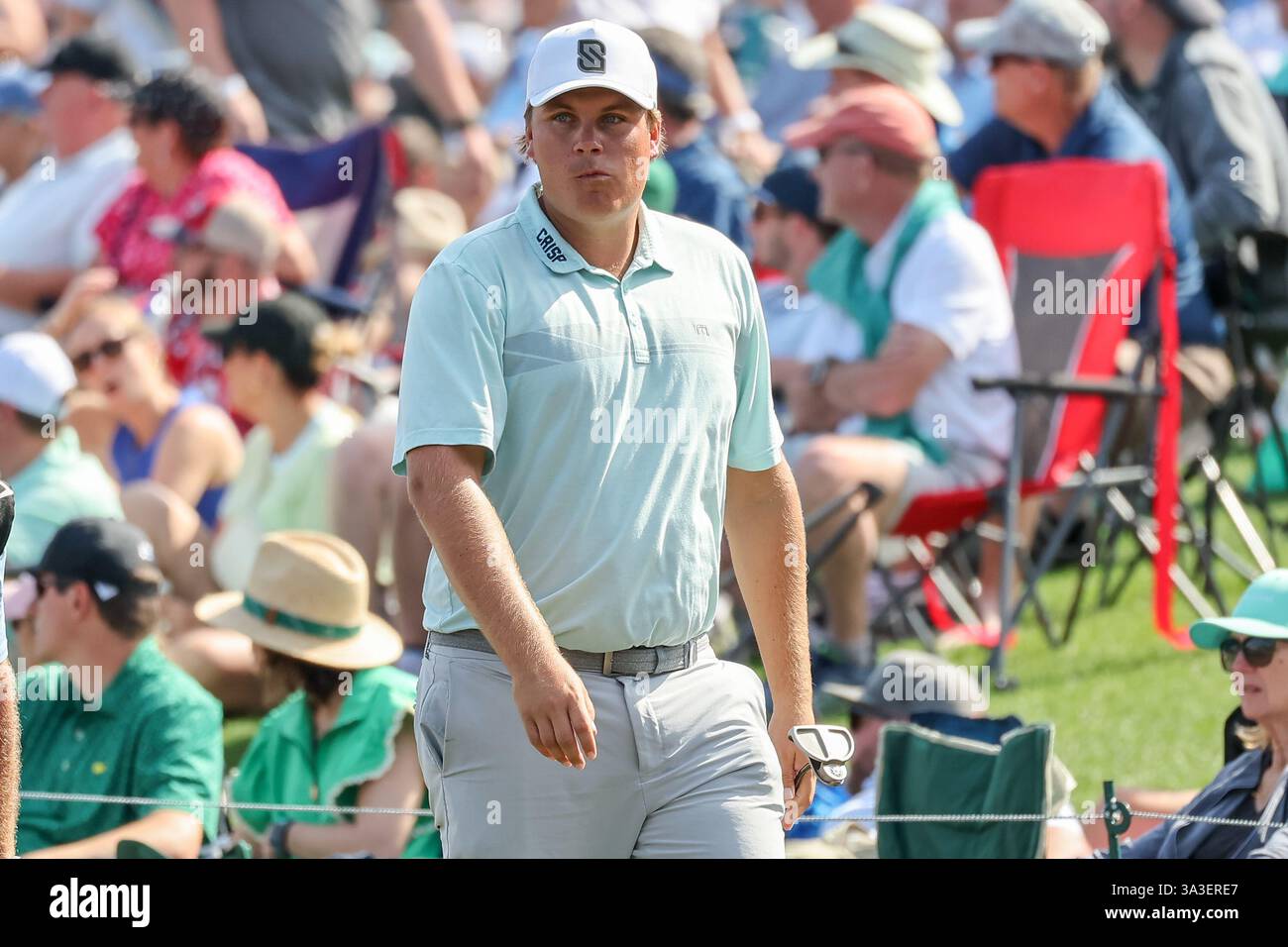 March 15, 2025: Sami Valimaki on the 17th hole during the third round ...