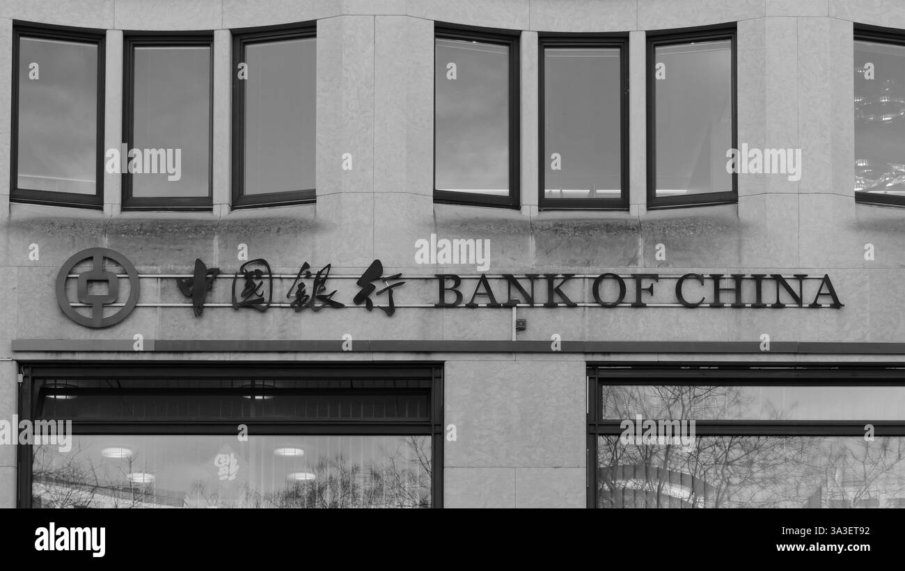 Logo bank china bank china Black and White Stock Photos & Images - Alamy