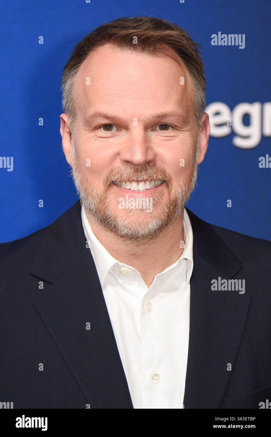 Marc Webb arrives at the premiere of "Snow White" on Saturday, March 15 ...
