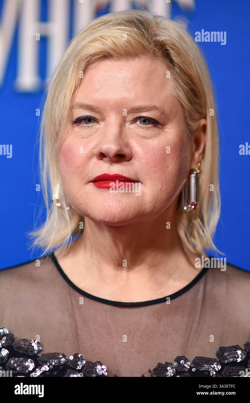 Mandy Walker arrives at the premiere of "Snow White" on Saturday, March 15, 2025, in Los Angeles ...