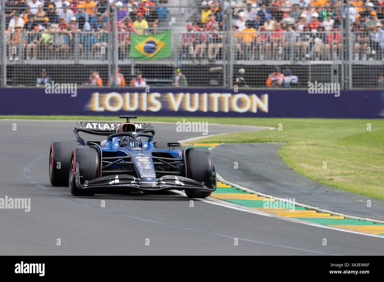 ALBERT PARK, AUSTRALIA - MARCH 15: Alexander Albon (THA) driving for ...