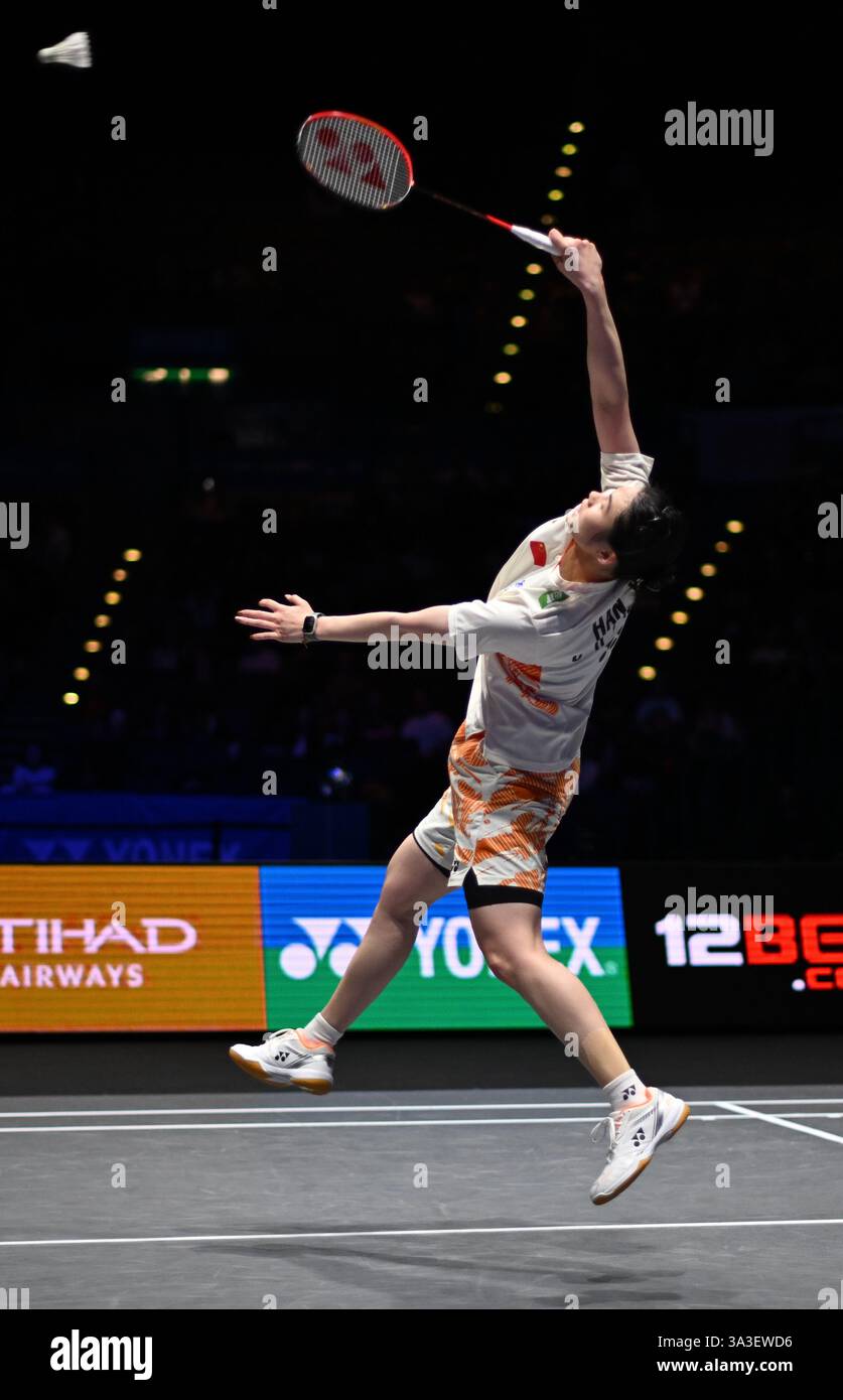 Utilita Arena, Birmingham, UK. 15th Mar, 2025. 2025 YONEX All England Open Badminton ...