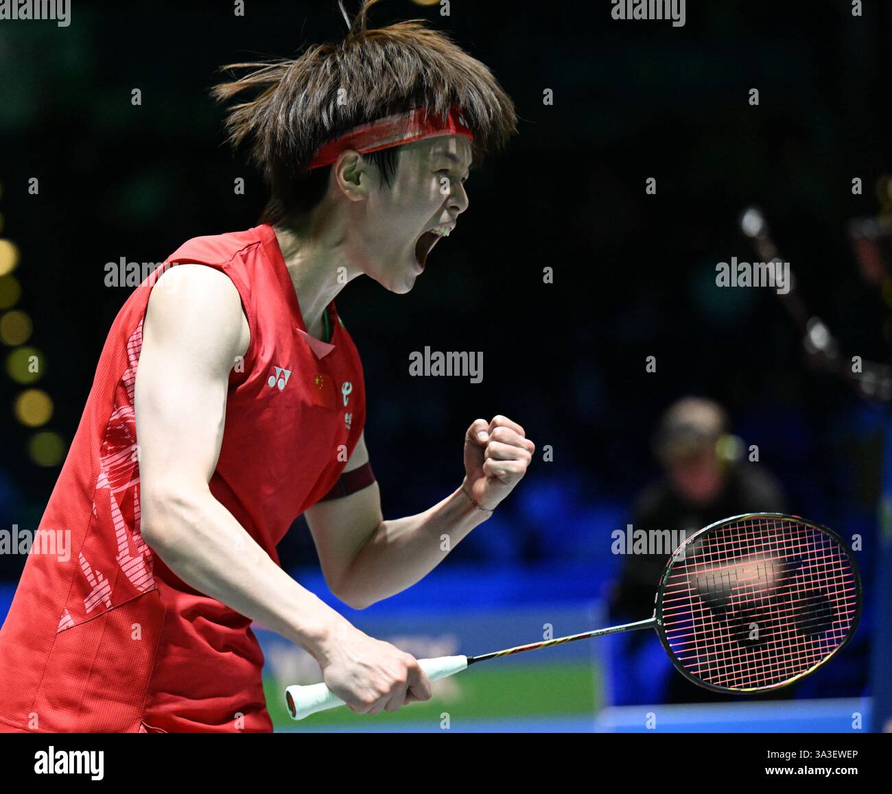 Utilita Arena, Birmingham, UK. 15th Mar, 2025. 2025 YONEX All England Open Badminton ...
