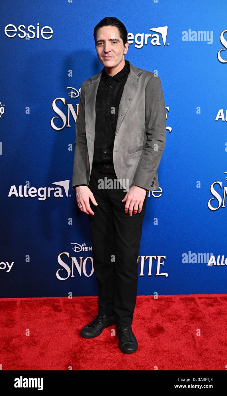 Hollywood, USA. 15th Mar, 2025. David Dastmalchian arriving at Walt ...