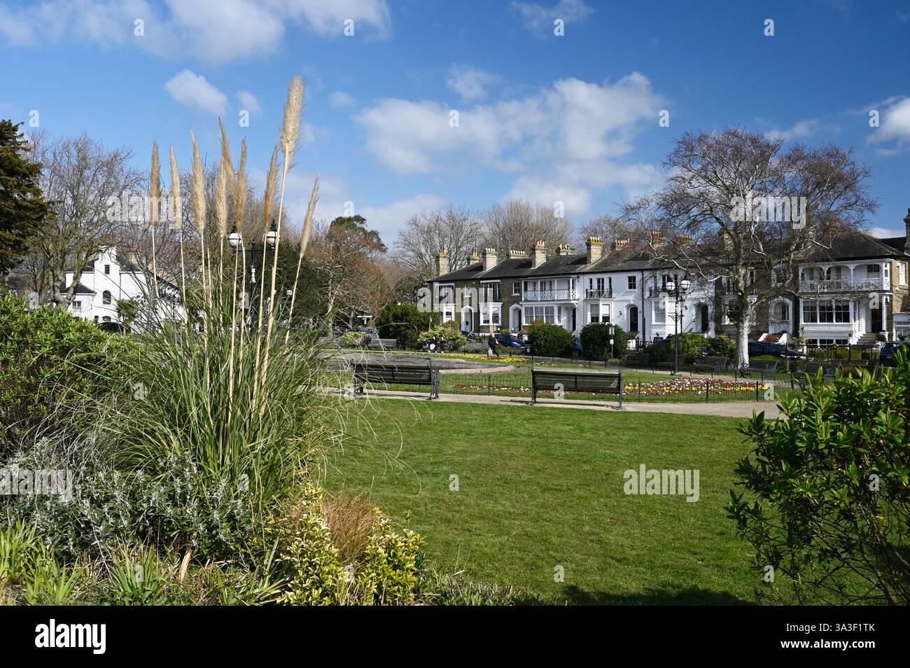 Prittlewell Square Gardens as seen in late winter (Meteorlogical Spring ...