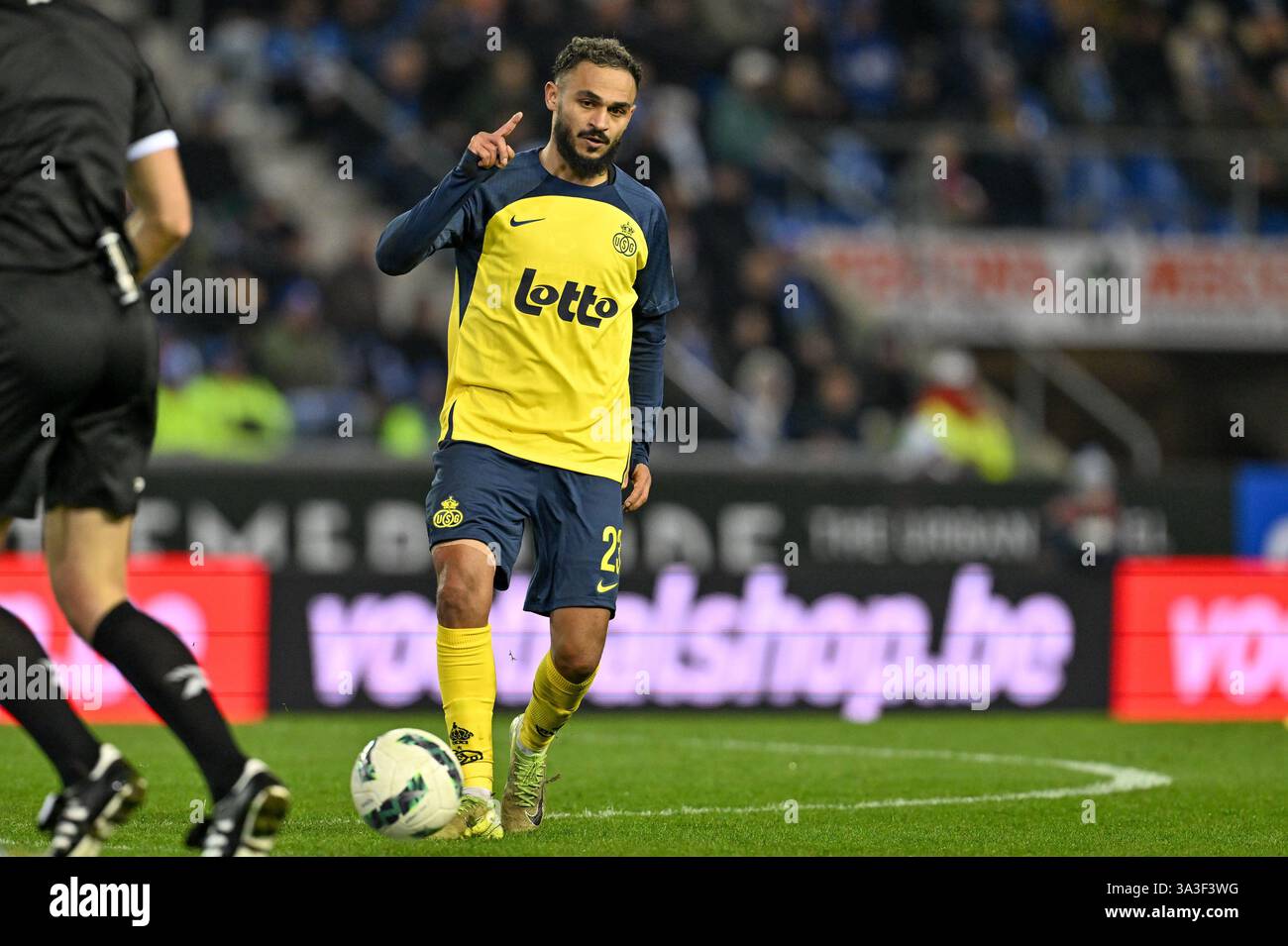 Sofiane Boufal (23) of Union pictured during the Jupiler Pro League ...