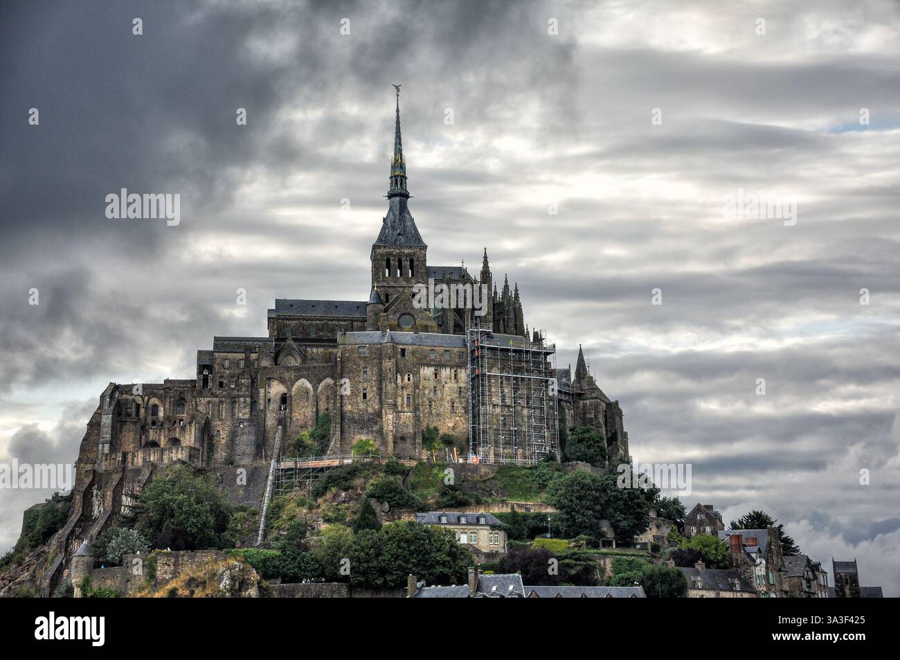 Majestic Mont Saint-Michel: An Architectural Marvel Surrounded by the ...