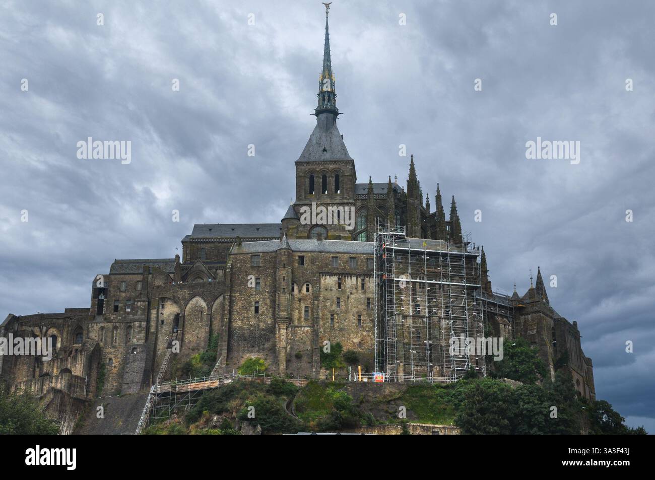Majestic Mont Saint-Michel: An Architectural Marvel Surrounded by the ...