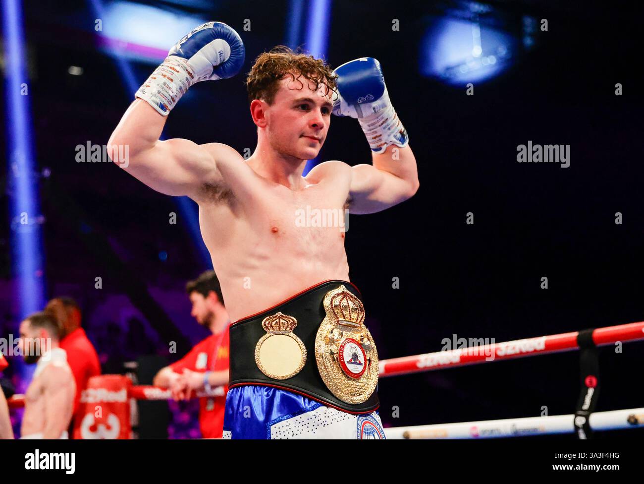 15th March 2025; M&S Bank Arena, Liverpool, England; WBA Featherweight ...