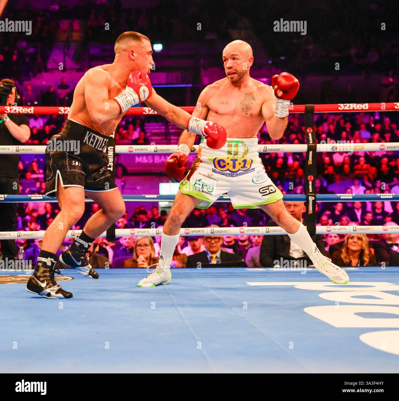 15th March 2025; M&S Bank Arena, Liverpool, England; WBA Featherweight ...