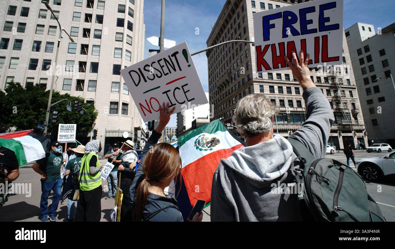March 15, 2025, Los Angeles, California, "Los Angeles Pershing Square ...
