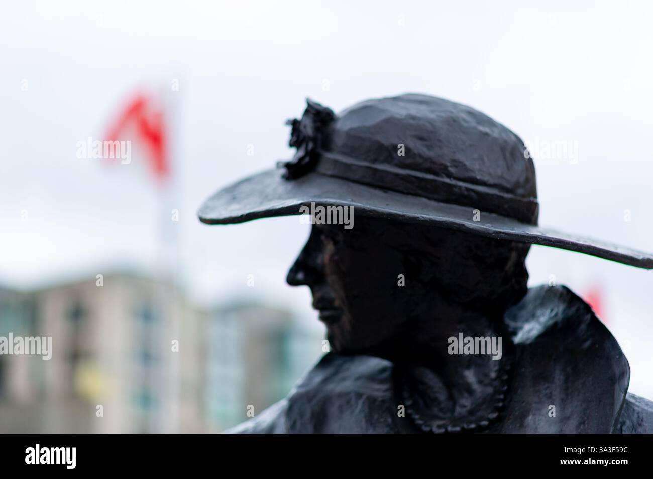"Women Are Persons!" monument, a tribute to the Famous Five, stands ...