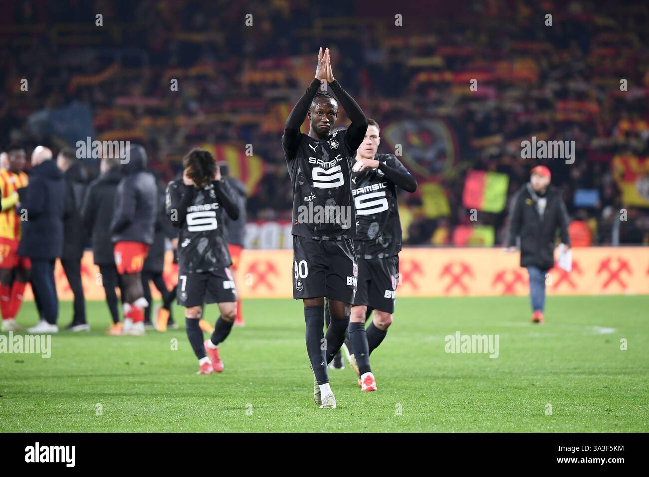 90 Ismael KONE (srfc) during the Ligue 1 McDonald's match between Lens ...
