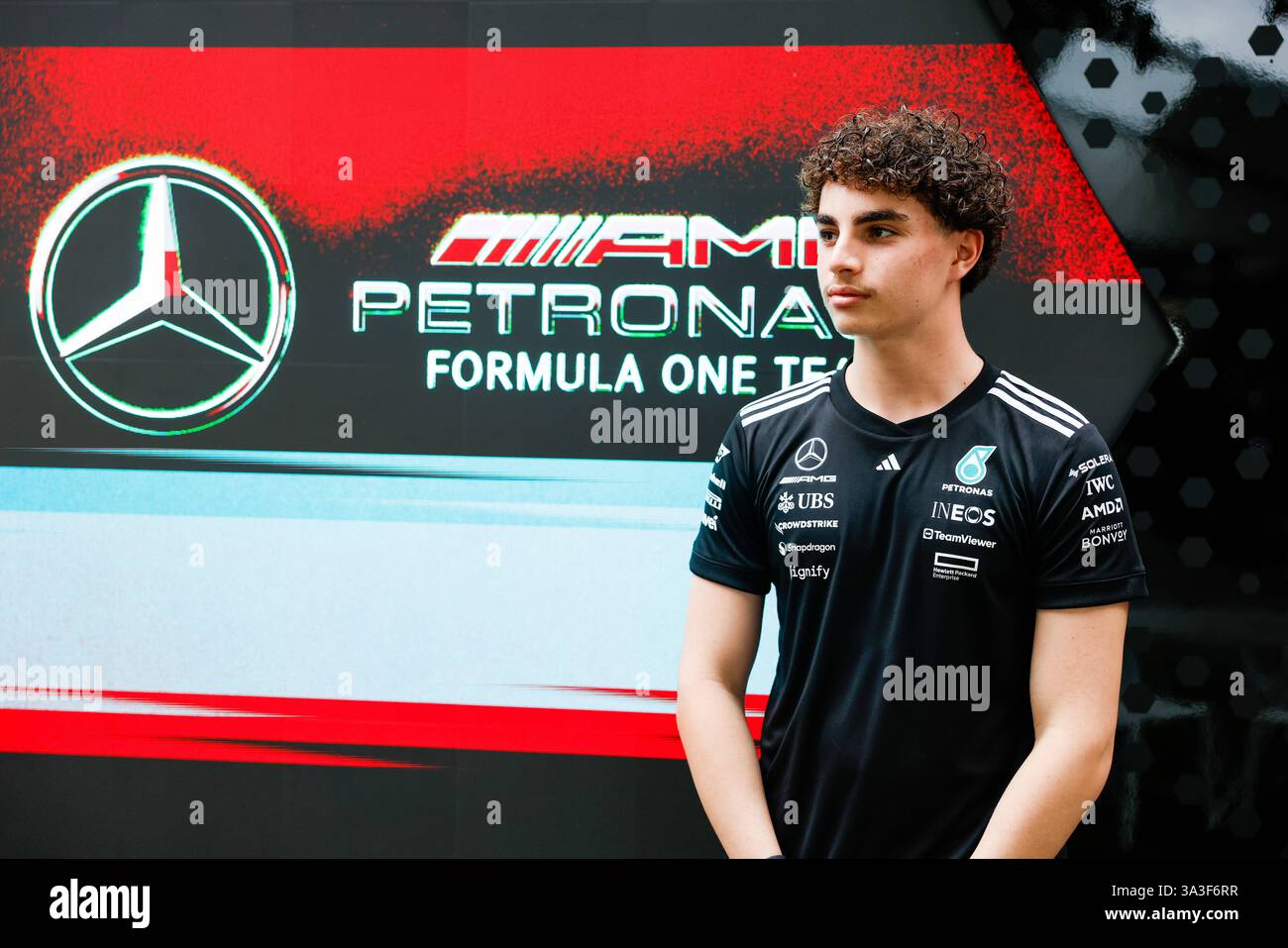 INEOS LOGO on Mercedes teamwear during the FORMULA 1 LOUIS VUITTON ...