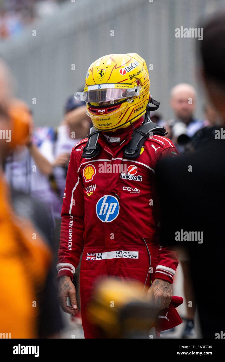 Melbourne, Australien. 15th Mar, 2025. Lewis Hamilton (Scuderia Ferrari ...