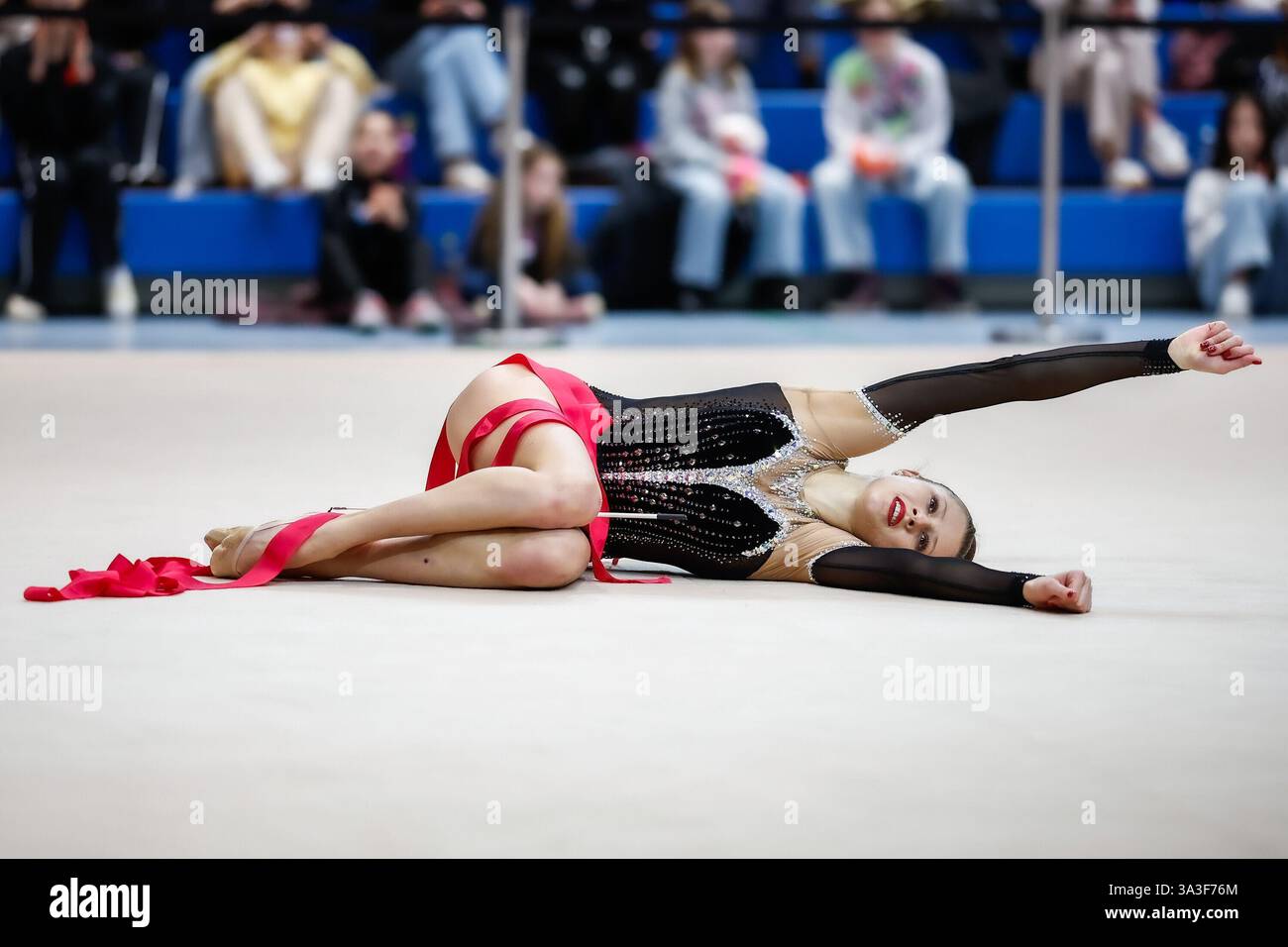 Anastasia Simakova (GER) beim Mehrkampf; Gymnastik International am 15. ...