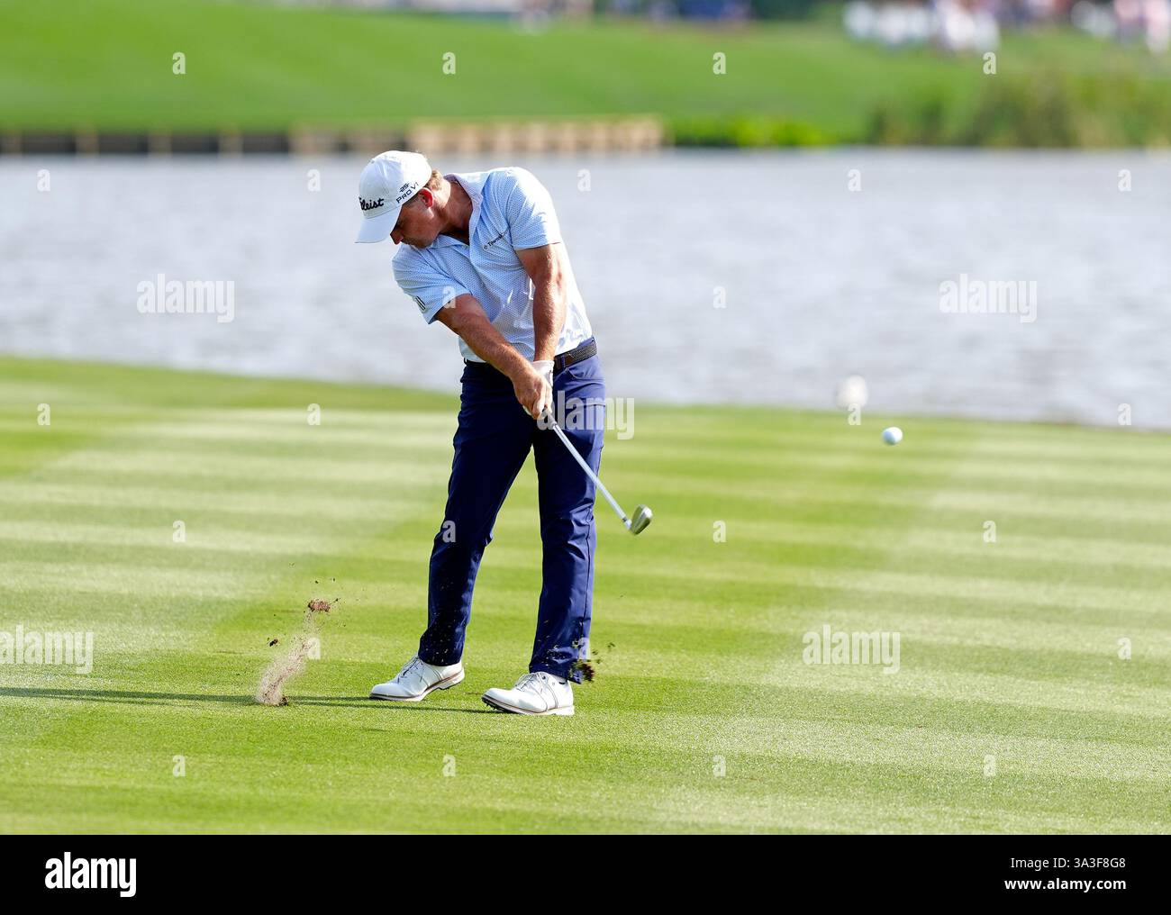 PONTE VEDRA BEACH, FL - MARCH 15: PGA golfer Bud Cauley plays his ...