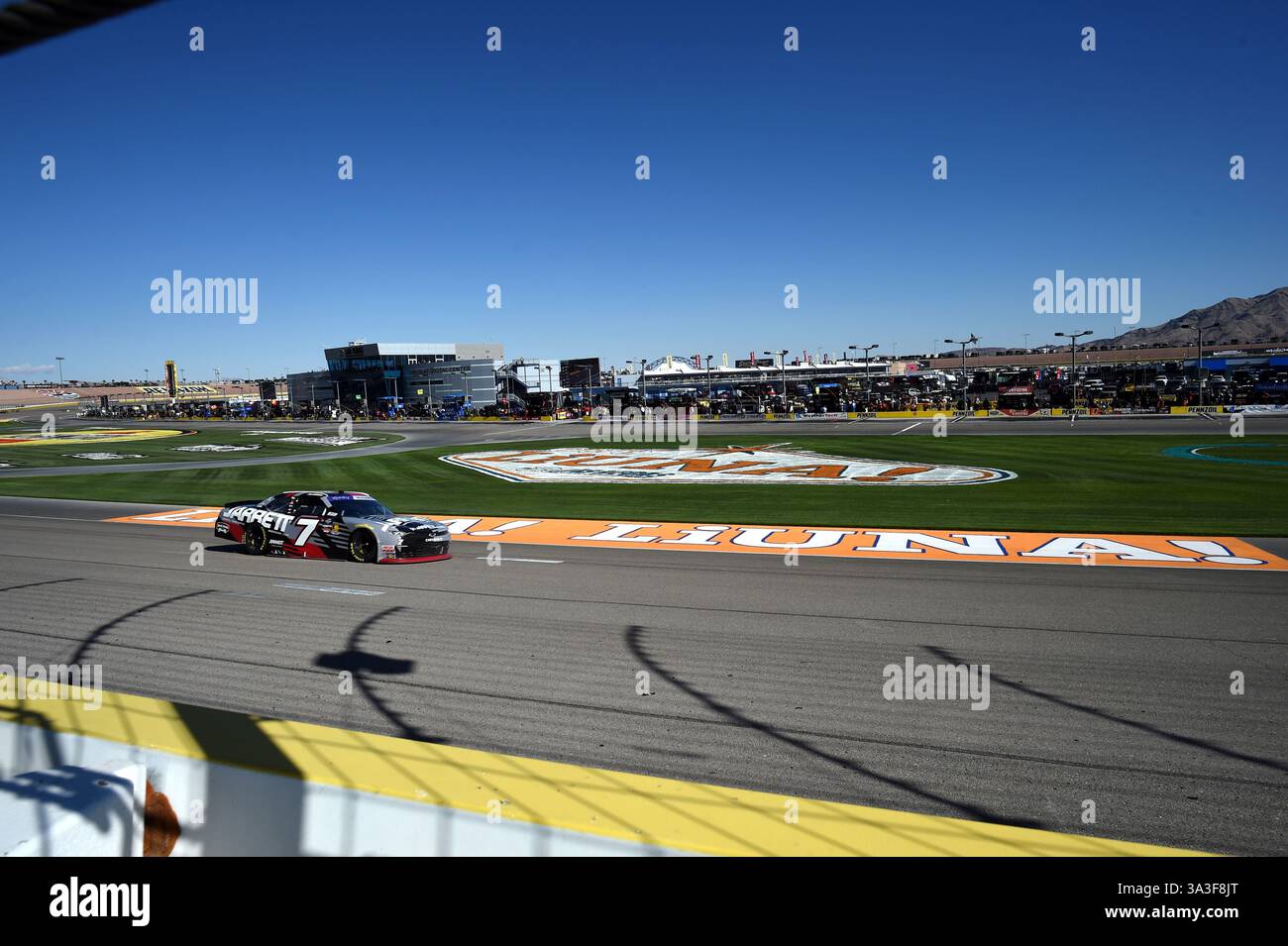 LAS VEGAS, NV - MARCH 15: Justin Allgaier (#7 JR Motorsports Jarrett ...