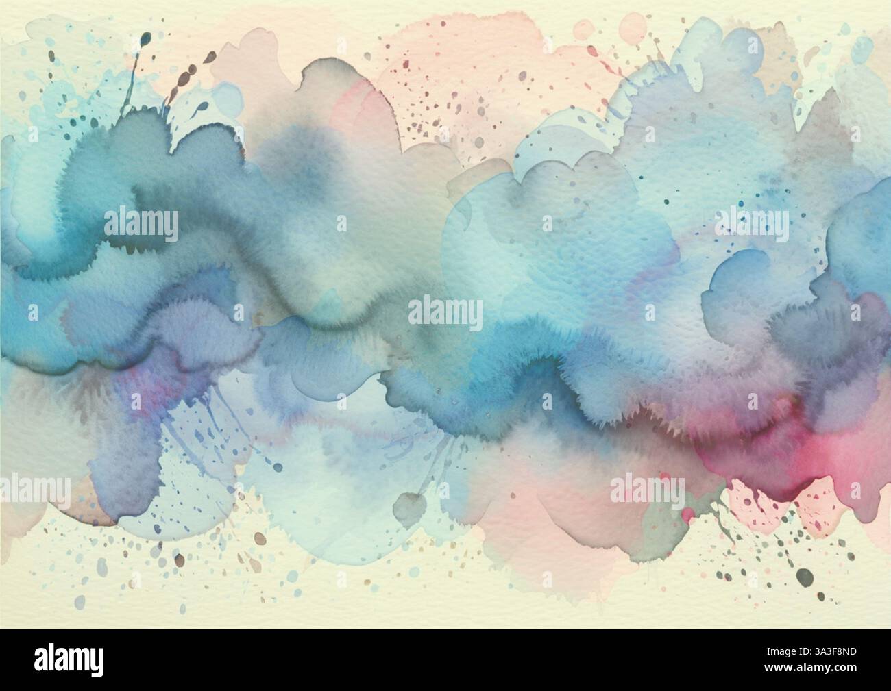 Abstract artwork in white with black lines and colored rectangles in ...