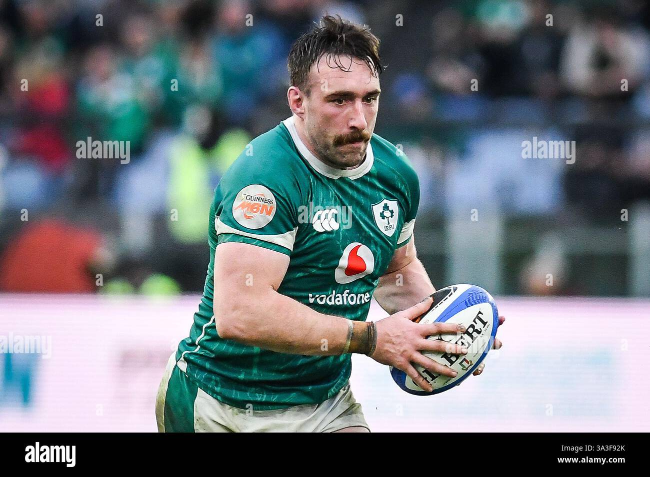 Rome, Italie. 15th Mar, 2025. Jack CONAN of Ireland during the 2025 Six ...