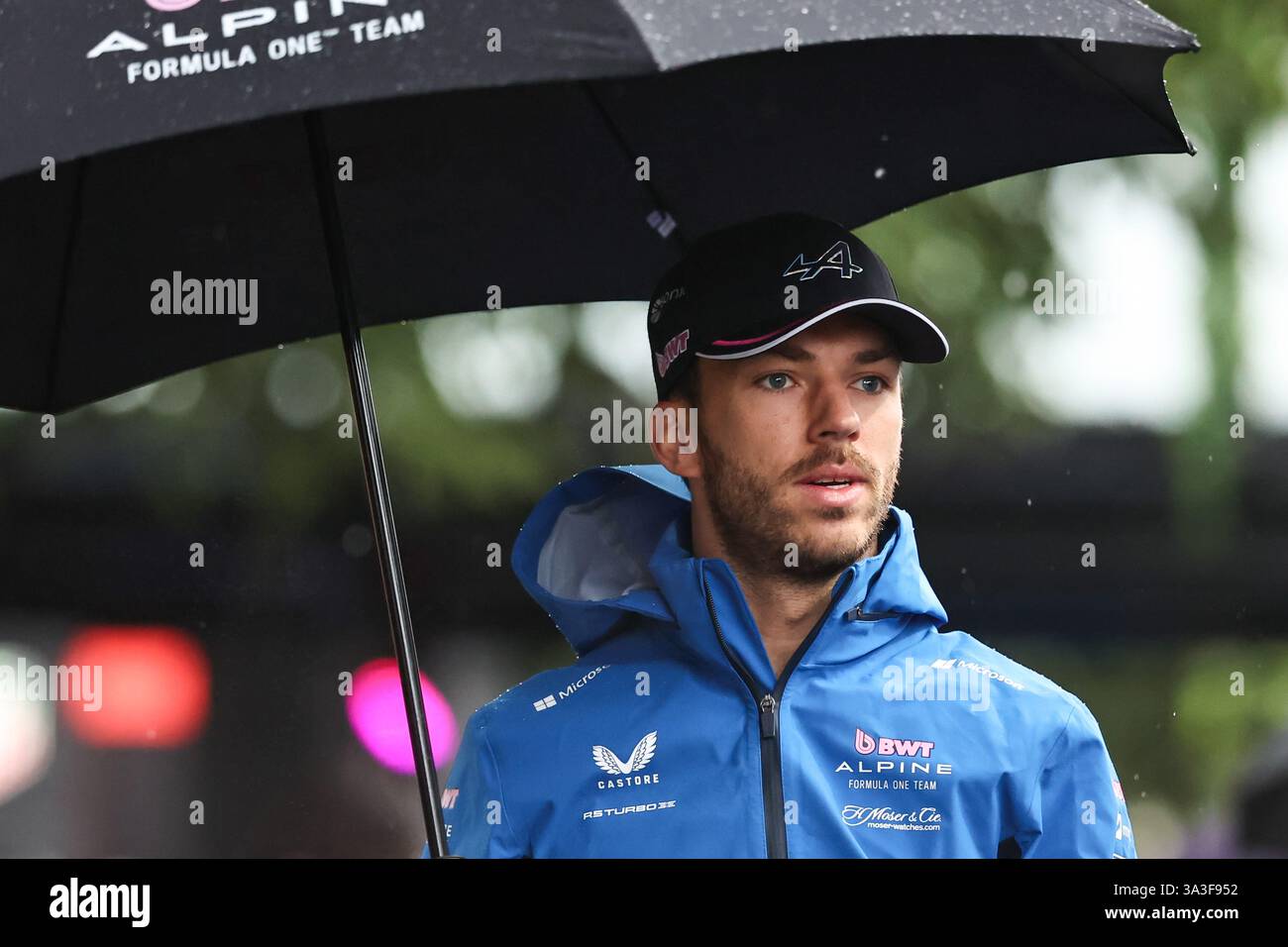 MELBOURNE, AUSTRALIA - MARCH 16: Pierre Gasly of France and BWT Alpine ...