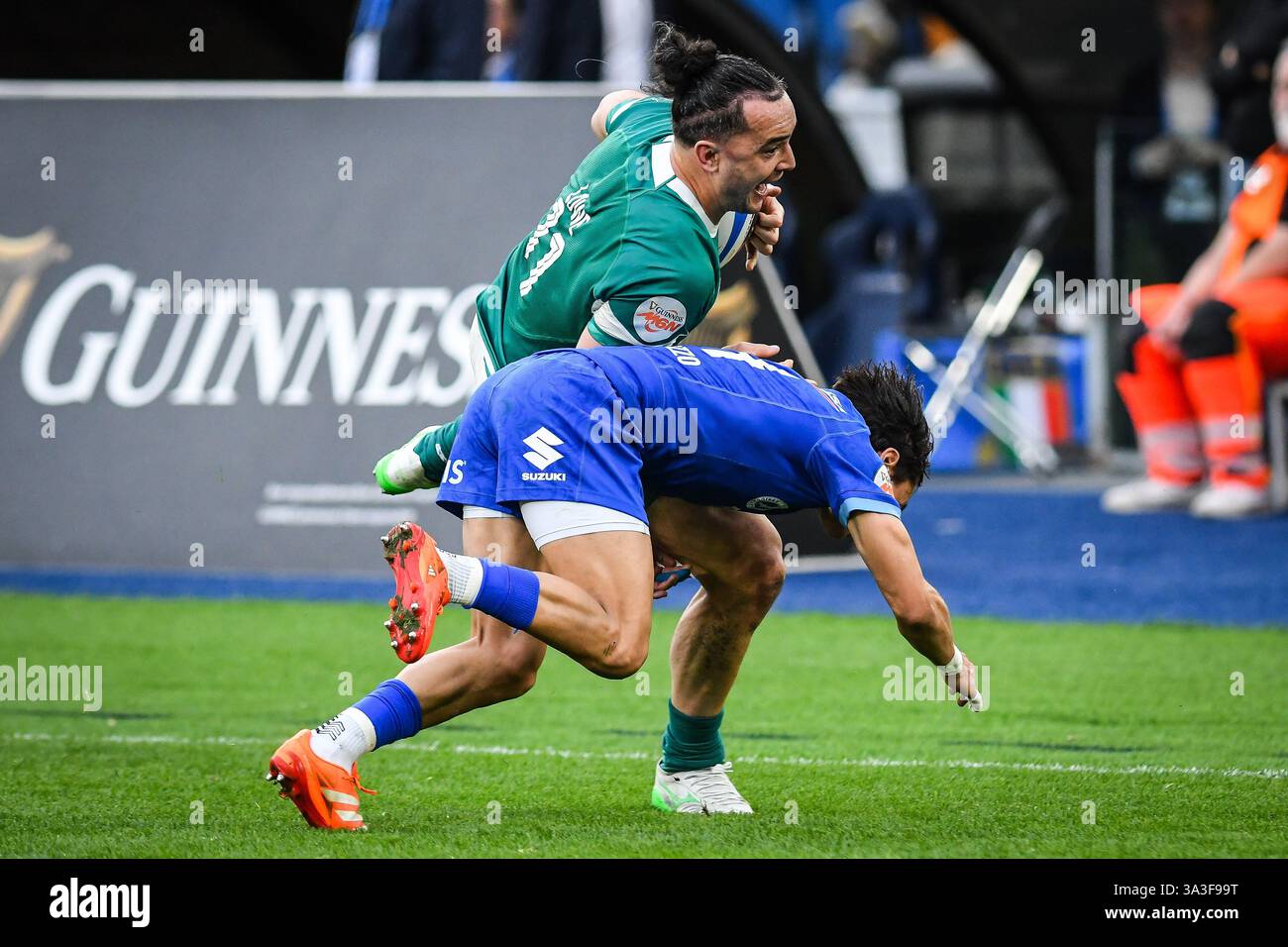 James LOWE of Ireland during the 2025 Six Nations Championship, rugby ...