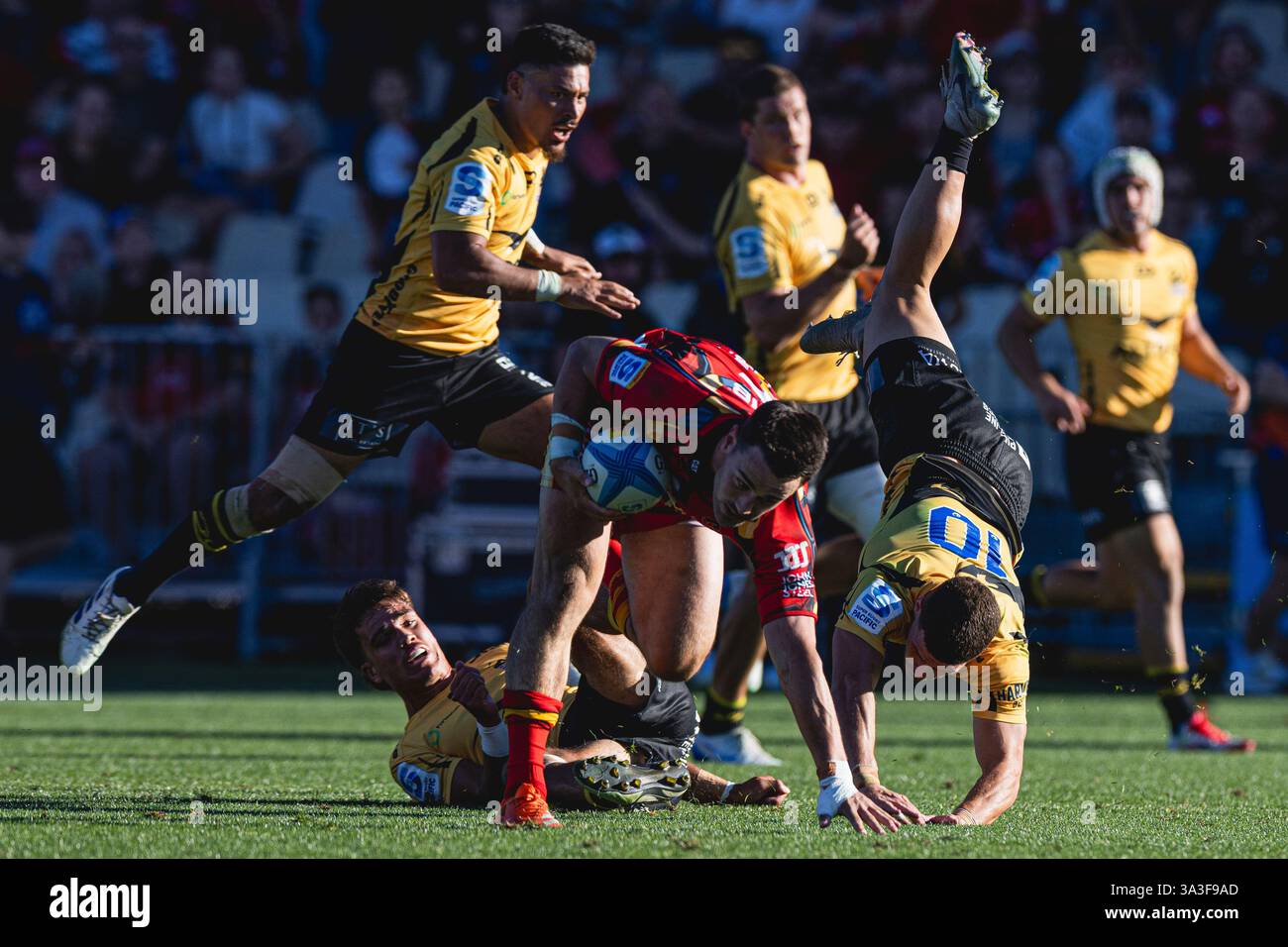 Christchurch, NEW ZEALAND - March 15: Crusaders player Will Jordan ...