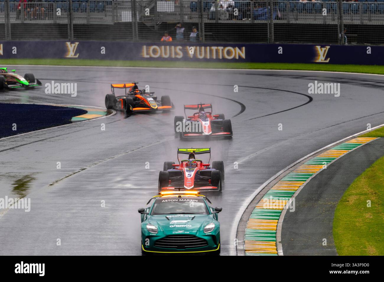 Melbourne, Australia, 16 March, 2025. It was a start behind the safety ...