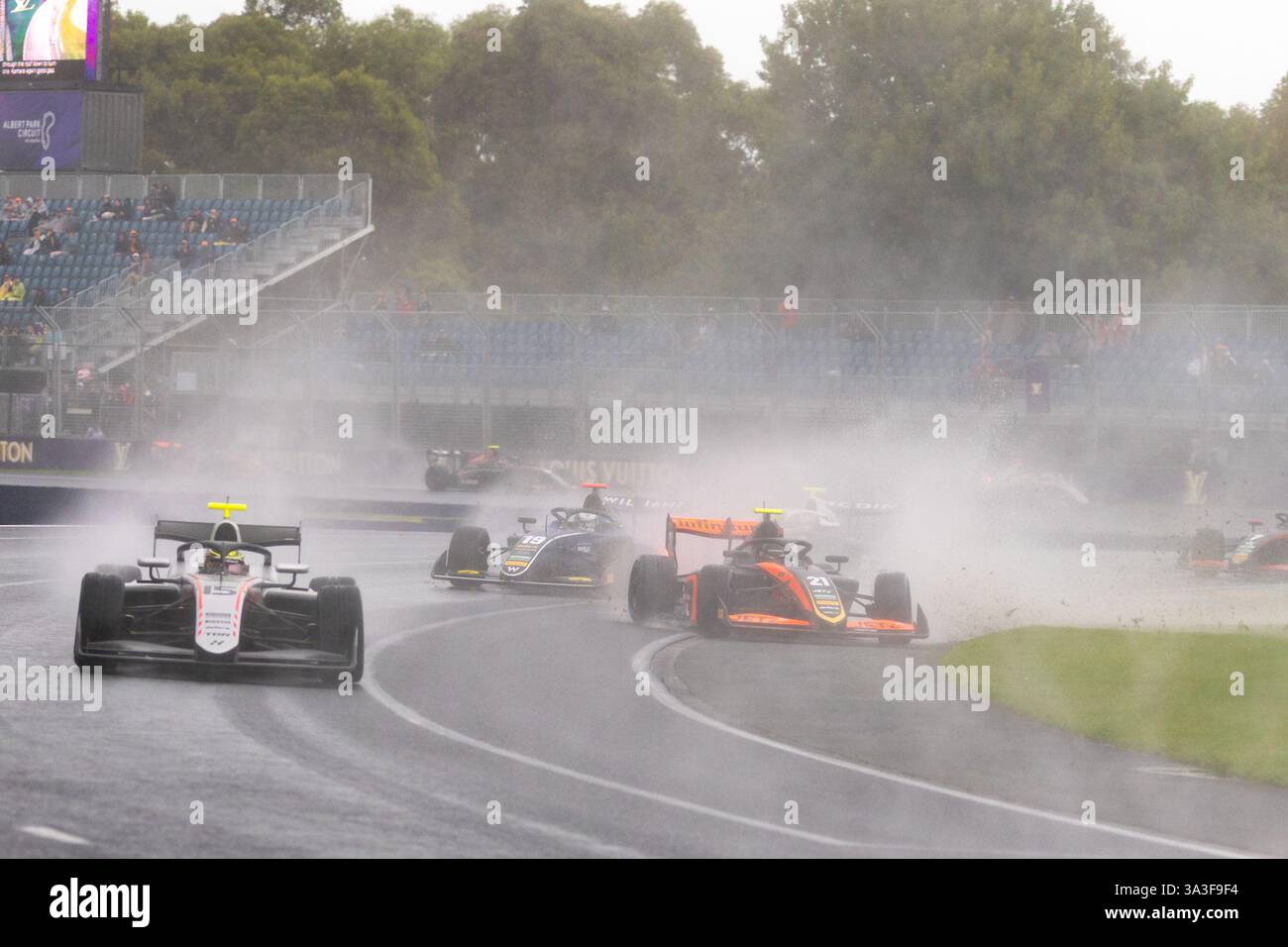 Melbourne, Australia, 16 March, 2025. Santiago Ramos (MEX) driving for ...