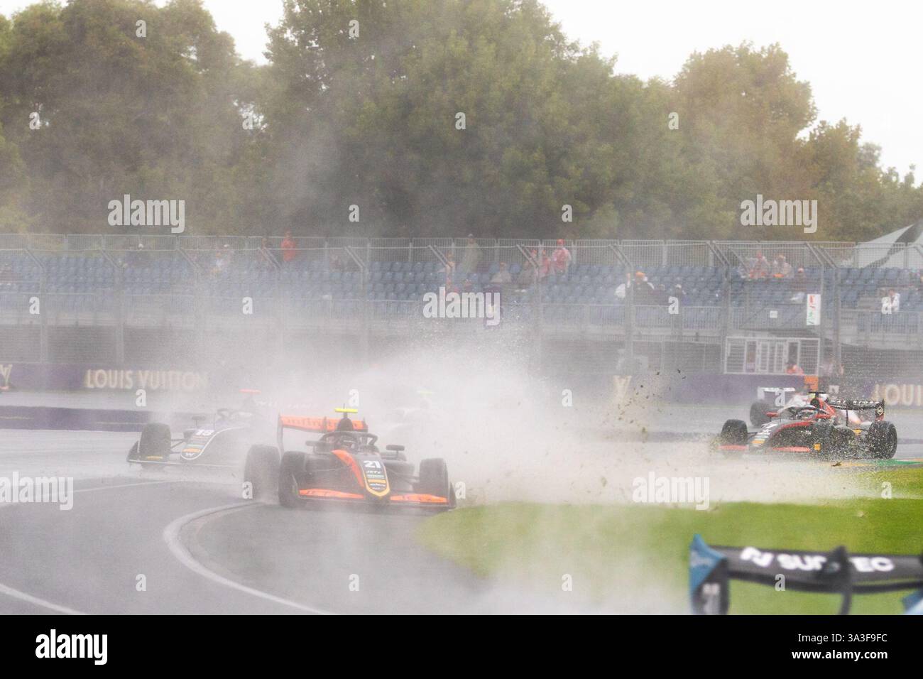 Melbourne, Australia, 16 March, 2025. Santiago Ramos (MEX) driving for ...