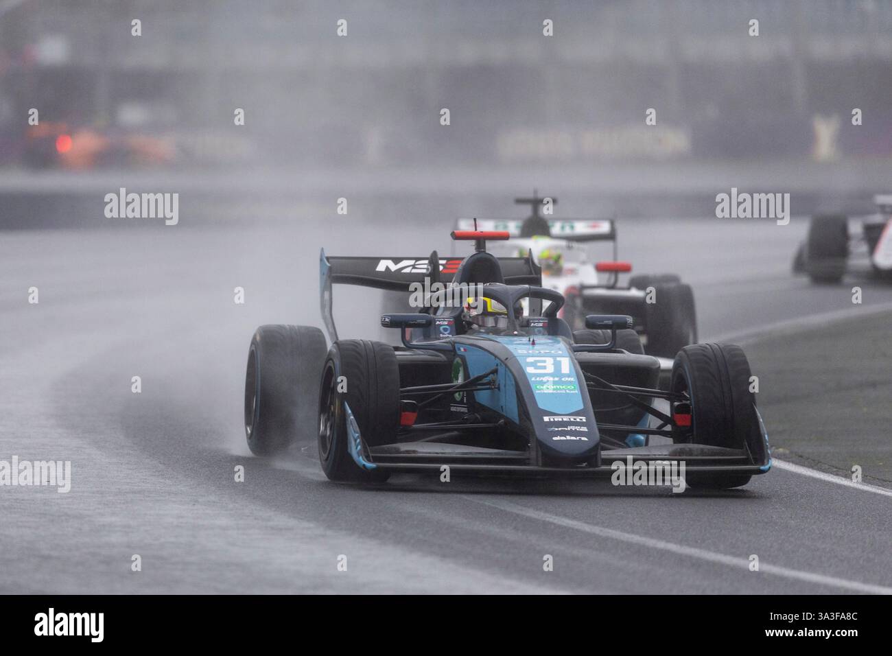 MELBOURNE, AUSTRALIA - MARCH 16: Christian Ho (SGP) driving for DAMS ...