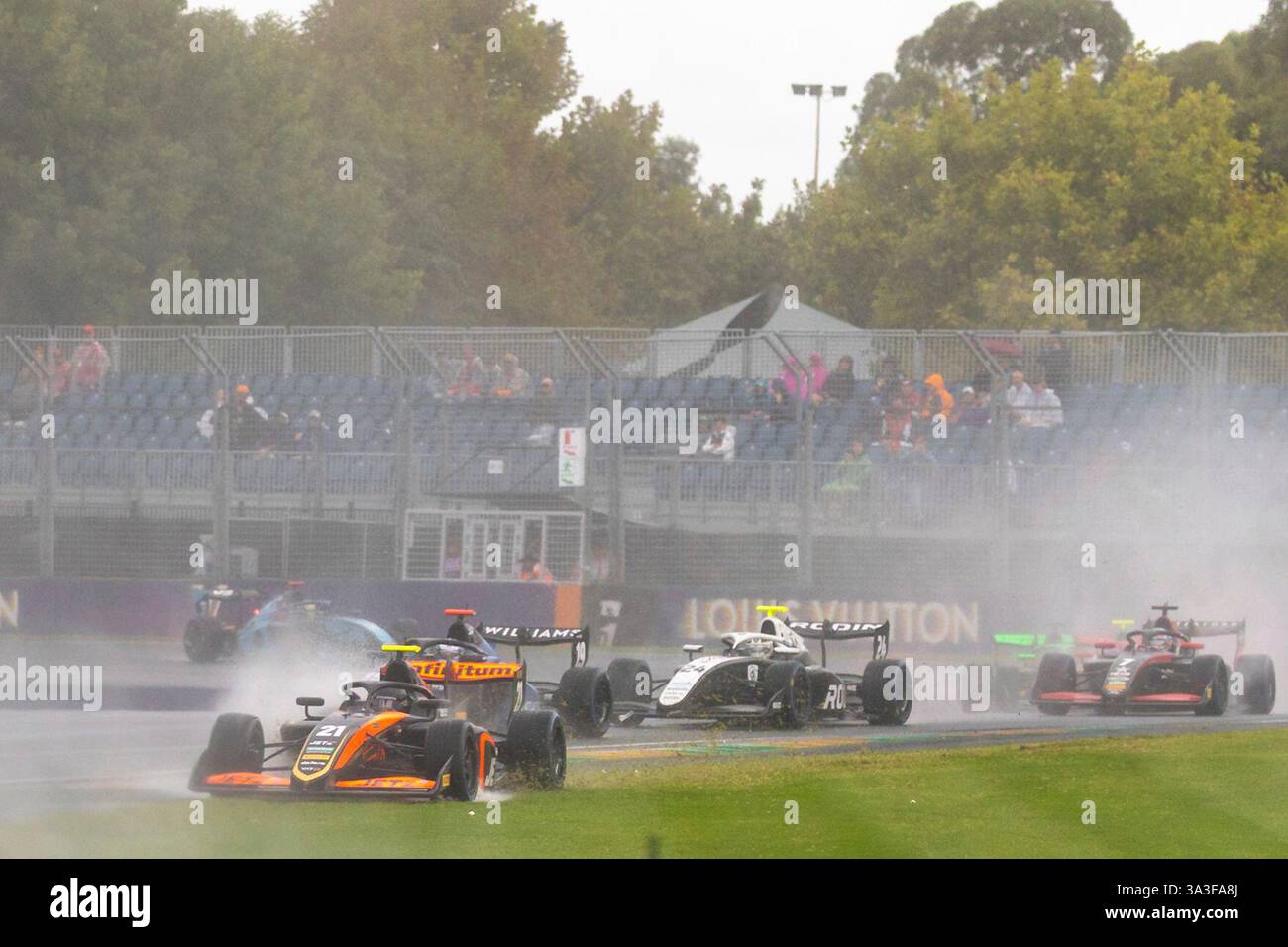 MELBOURNE, AUSTRALIA - MARCH 16: Santiago Ramos (MEX) driving for Van ...
