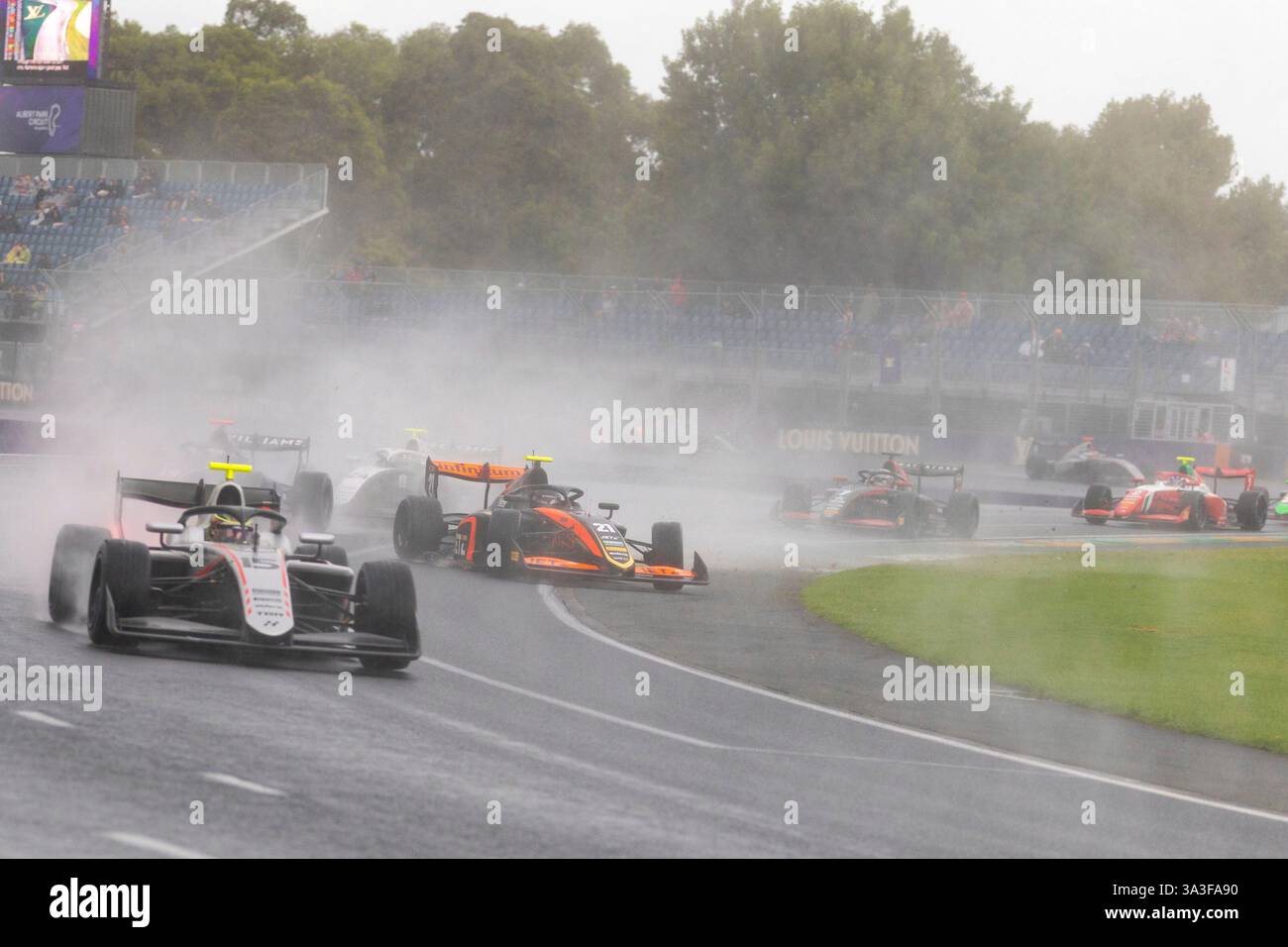MELBOURNE, AUSTRALIA - MARCH 16: Santiago Ramos (MEX) driving for Van ...