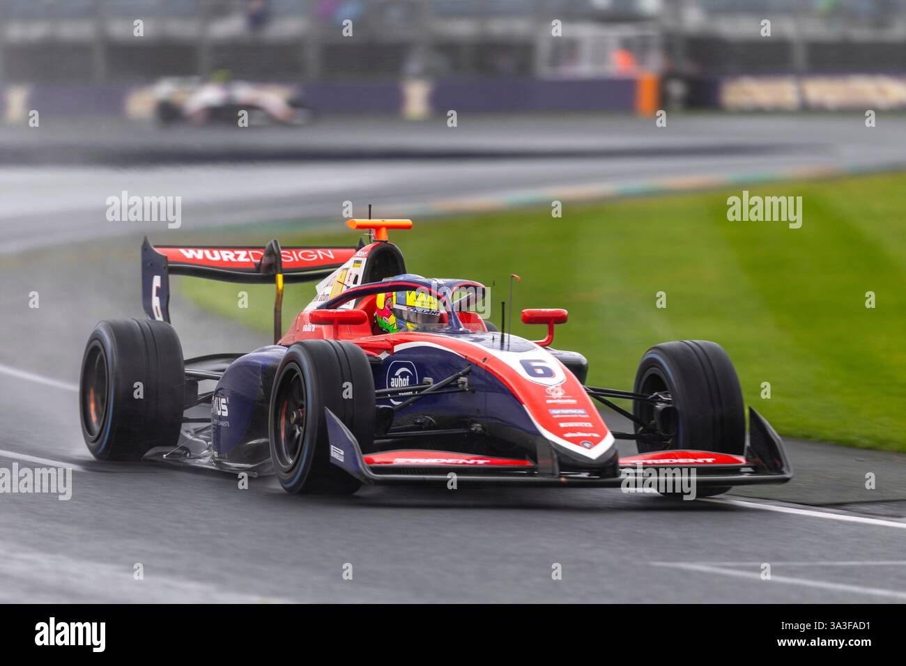 MELBOURNE, AUSTRALIA - MARCH 16: Charlie Wurz (AUT) driving for TRIDENT ...